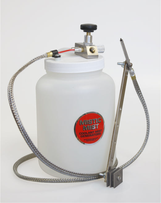 Mistic Mist 1/2 Gallon Coolant Spray System with 3 Foot Braided Line ...